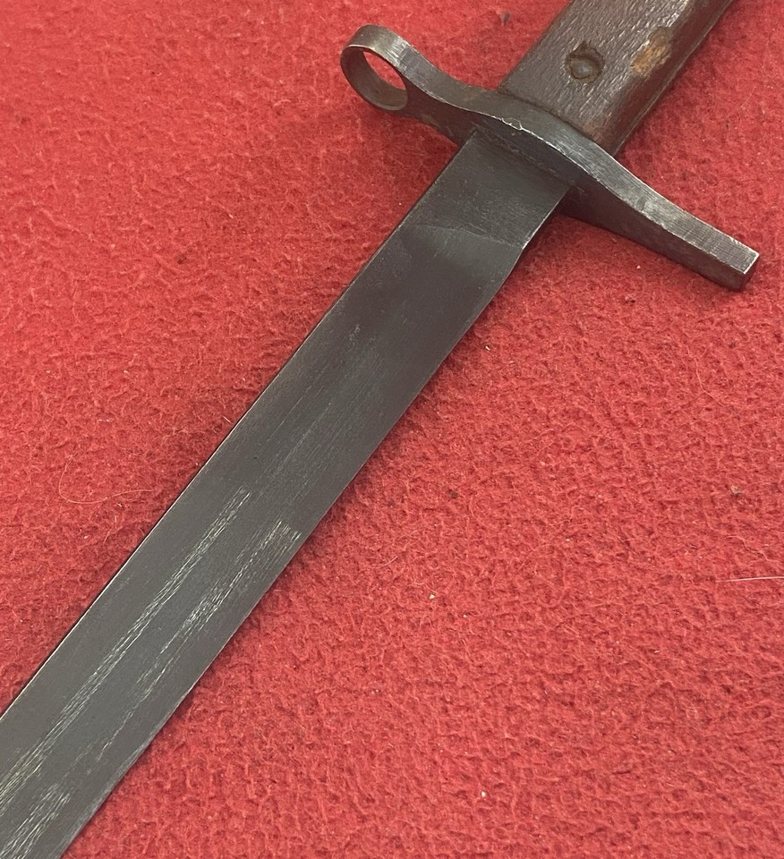 WWII Japanese Type 30 Rifle Bayonet By KK Matsushita Kinzoku Scabbard ...