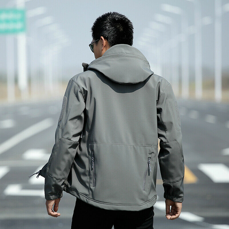 Lurker Shark Skin Softshell Mens Tactical Jacket Camouflage Waterproof ...