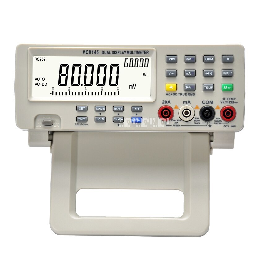 New VC8145 Desktop Digital Multimeter Digital Bench Top Multimeter 110V ...