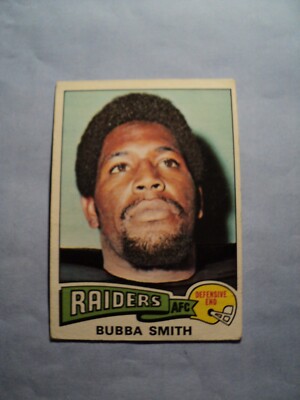 1975 Topps 33 Bubba Smith Oakland Raiders VG-GOOD AUCT#8942 | eBay