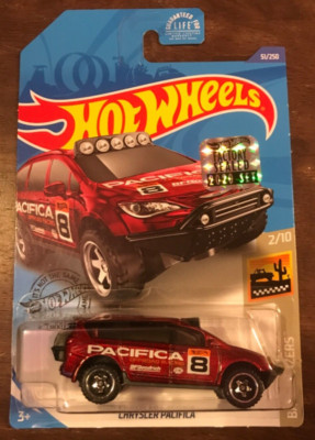 Hot Wheels Chrysler Pacifica #051 HW ‘20 Baja Blazers 2/10 Red Factory ...