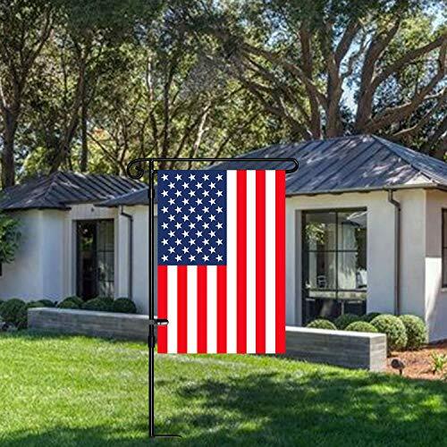 Garden Flag Stand,Metal Garden Flag Holder,Yard Flag Holder For Small ...