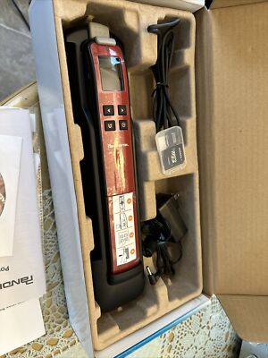 Pandigital Handheld Wand Scanner With Feeder Dock Color: Red | eBay