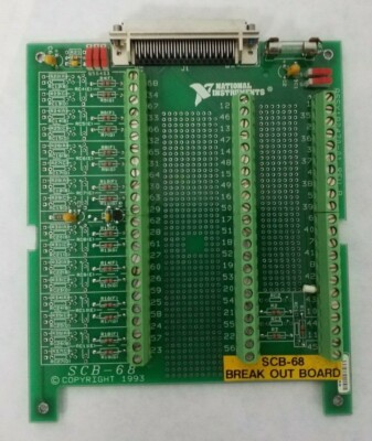 NATIONAL INSTRUMENTS SCB-68 I/O CONNECTOR BLOCK | eBay