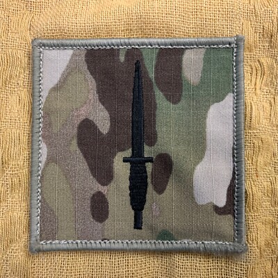 RIP-STOP MULTICAM MTP ROYAL MARINES COMMANDO DAGGER TRF PATCH FOR UBACS ...