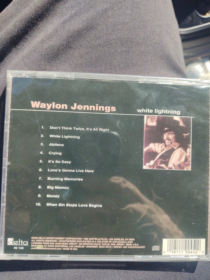 WAYLON JENNINGS - White Lightning - CD - **BRAND NEW/STILL SEALED ...