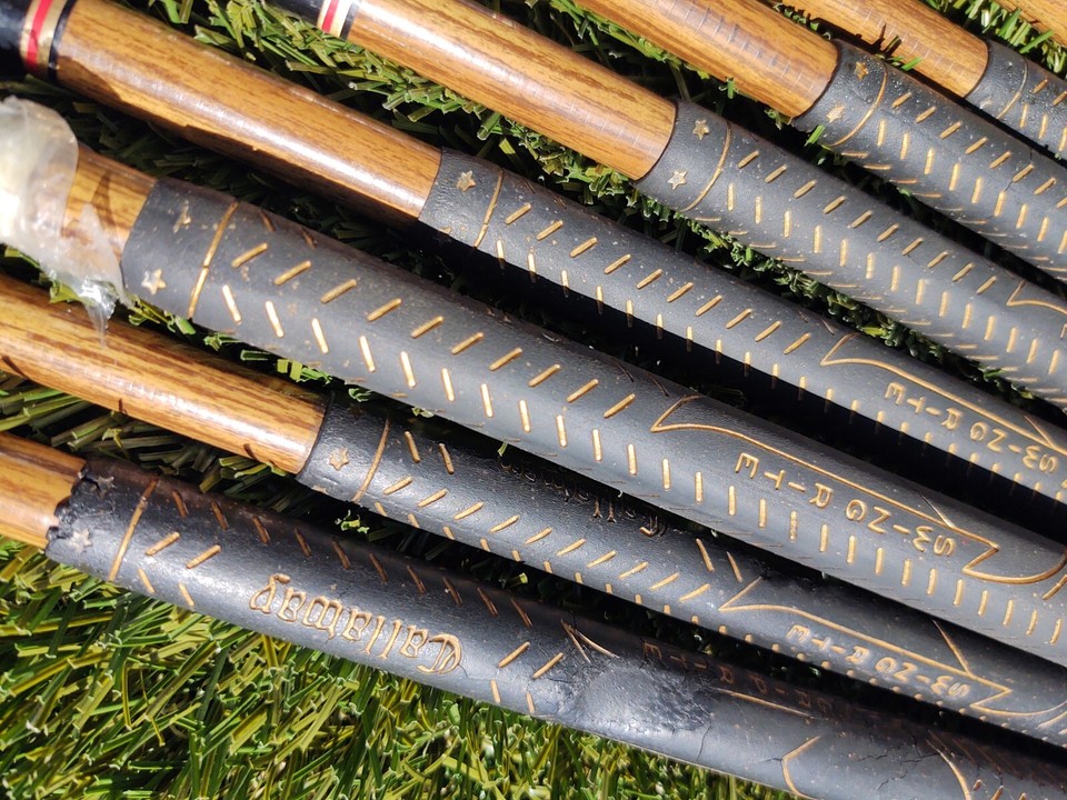 Callaway Bobby Jones Utah Graphite shafts 'Hickory Look' Irons and FW ...