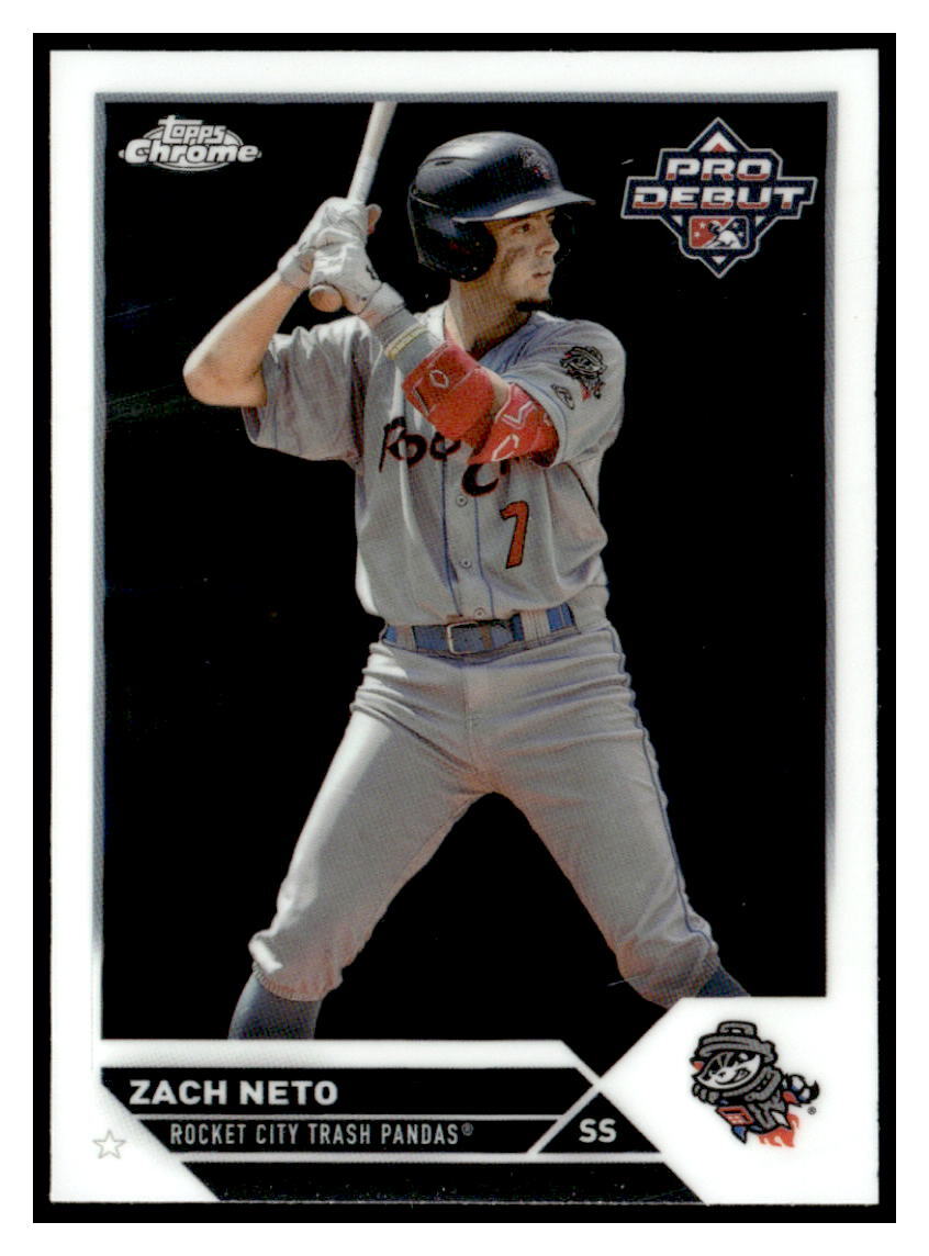 2023 Topps Pro Debut Chrome #PDC94 Zach Neto ANGELS | eBay