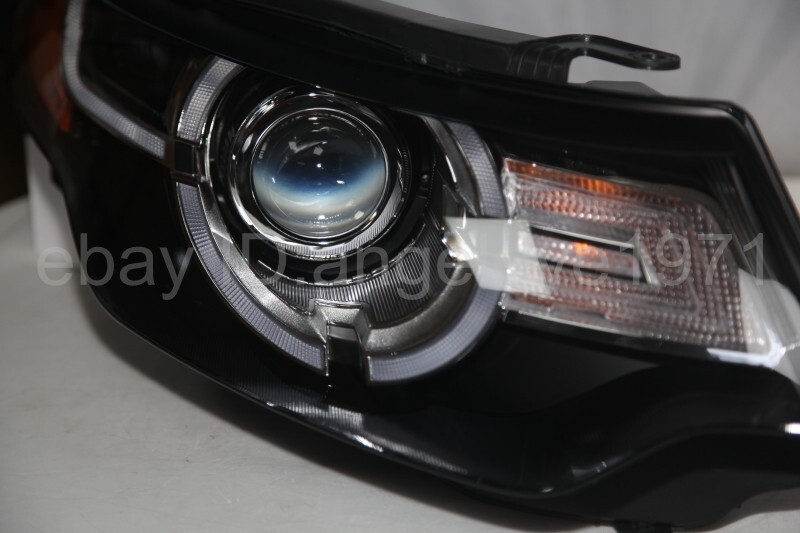 Black LED Front lamps 2016-2018 Year Land Rover Discovery Sport LED ...