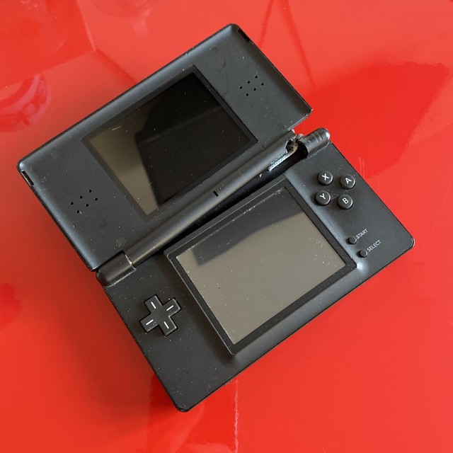 Nintendo DS Lite Dragon iQue Edition Crimson & Black Handheld System ...