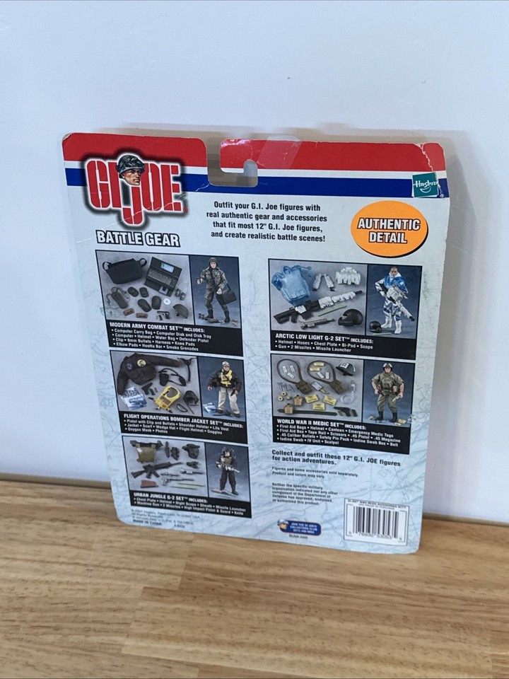 G.I. Joe World War II Medic Action Figure Accessory Set New Sealed ...