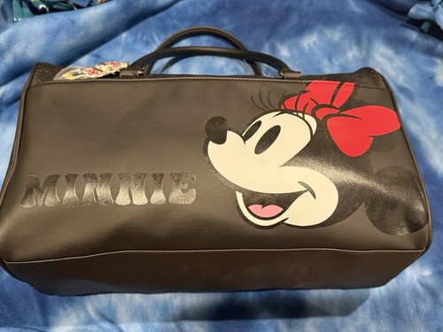 Disney Primark Minnie Mouse Black Weekender Travel Overnight Bag New | eBay