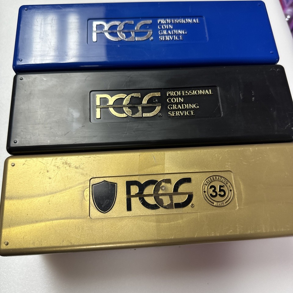 1 PCGS HOLDER BOX-HOLDS 20 SLABBED PCGS GRADED COINS COLOR VARIES EMPTY ...