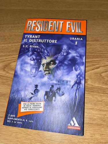 Resident Evil Roman N 1 Prima Print Tyrant Die Zerstörer Buch Urania ...