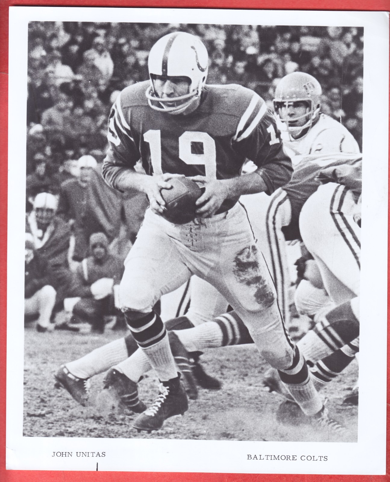 1969 BALTIMORE COLTS TEAM ISSUE GLOSSY 8 X 10 JOHNNY UNITAS | eBay