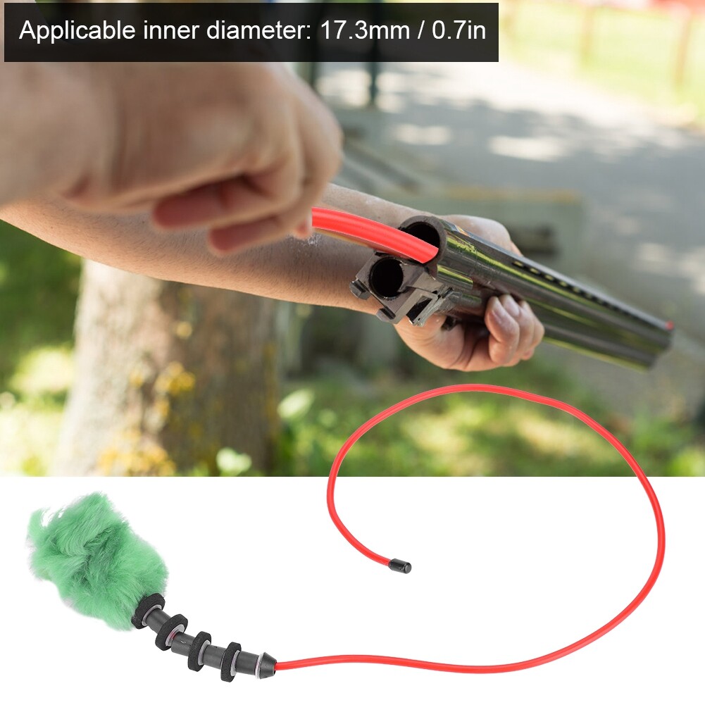 Wool Paintball Barrel Pull Through Squeegee Rope Cleaning Rope (green ...