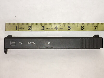 OEM Glock 22 Gen 3 Parts: Stripped Slide w/ Channel Liner Night Sights ...