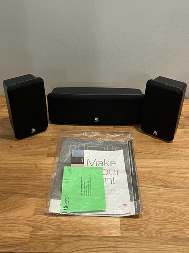 Boston Acoustics MCS 90 Surround Sound Speakers - Center & 2 Satellite ...