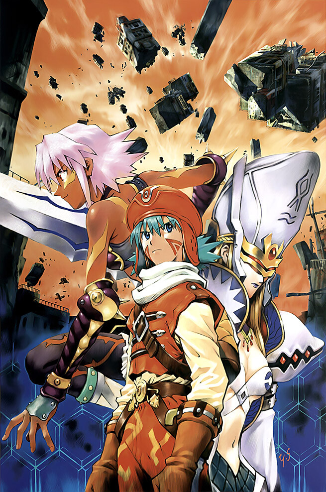 Dot .hack Part 2 Mutation Art PS2 Premium POSTER MADE IN USA - DOT014 ...