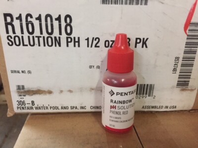 (Case of 48) Rainbow Reagent pH- 1/2 Oz (15 mL) Bottle - R161018 | eBay