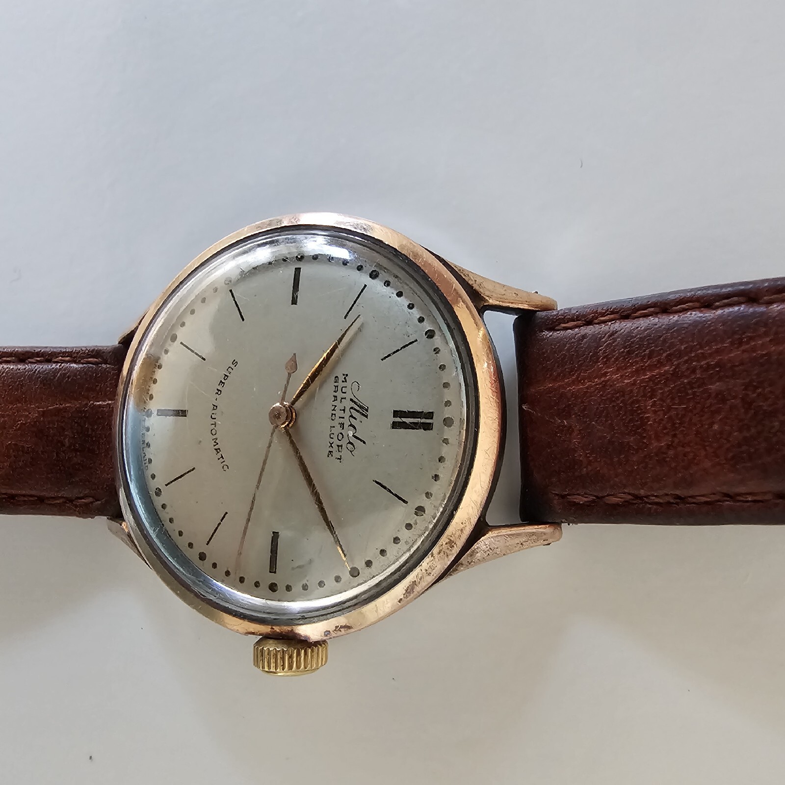 Vintage Mido Multifort Grand Luxe Bumper Men's Watch | eBay