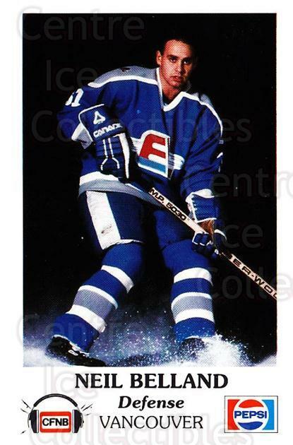 1983-84 Fredericton Express #14 Neil Belland | eBay