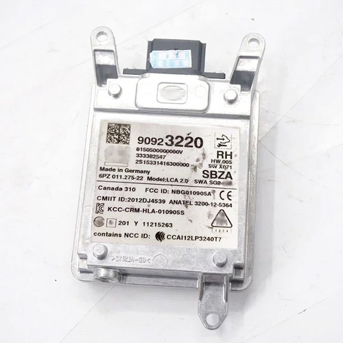 FOR 2014-2016 BUICK LACROSSE REAR BLIND SPOT SENSOR MODULE RIGHT OEM ...