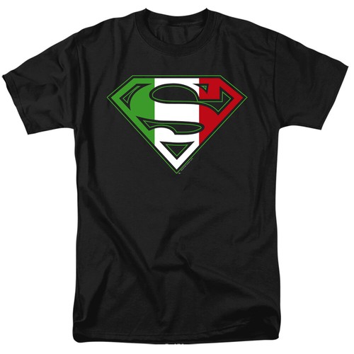 Superman Italian Shield DC Comics Licensed Adult T-Shirt | eBay