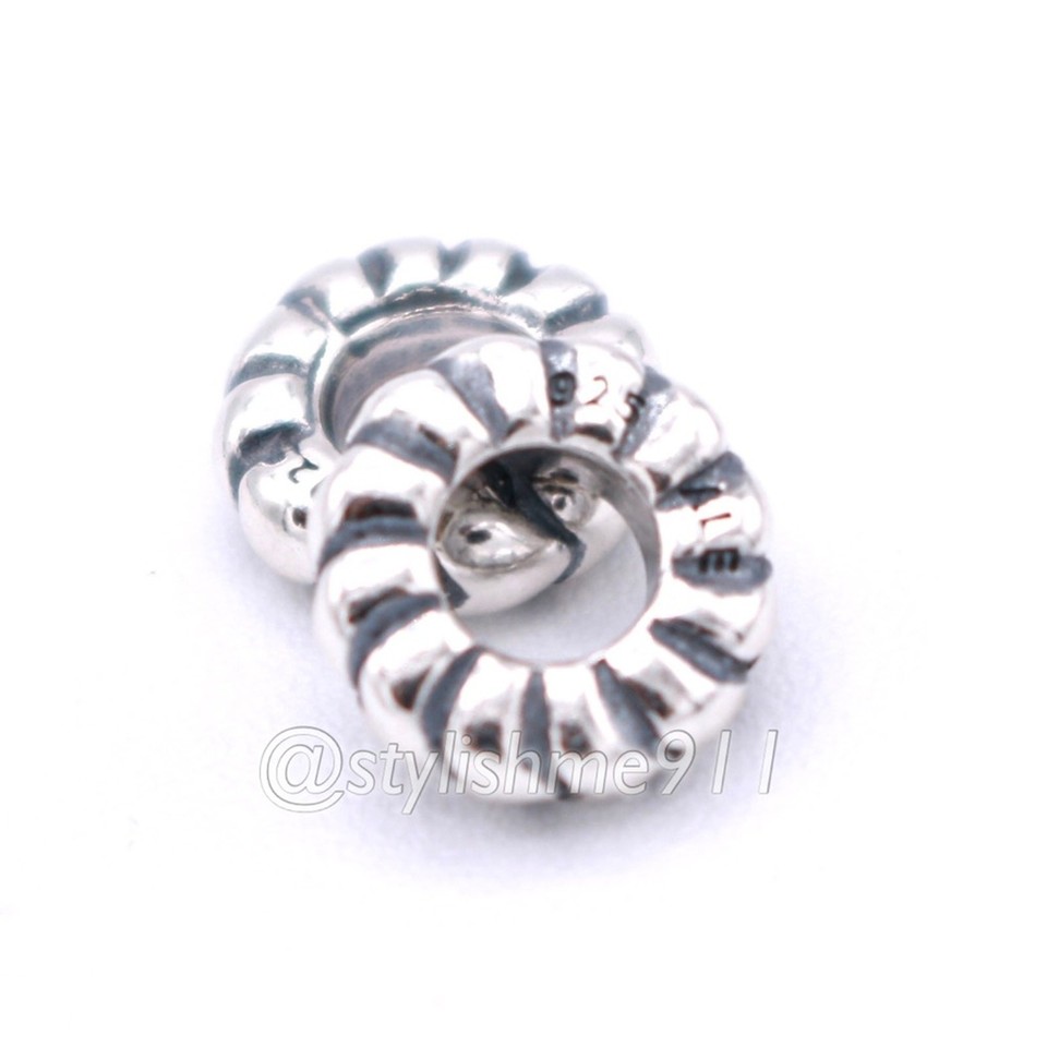 Two-Authentic PANDORA Hearts Row Spacers | eBay