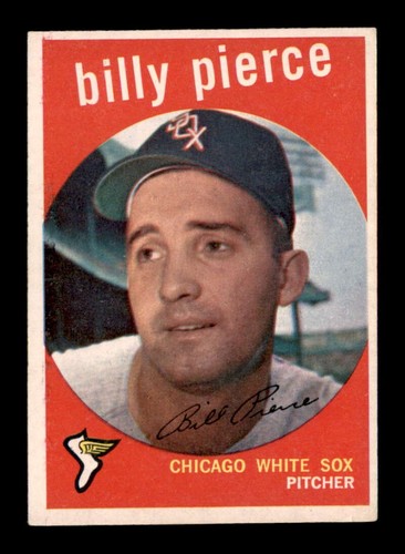 1959 Topps #410 Billy Pierce EX+ X3257517 | eBay