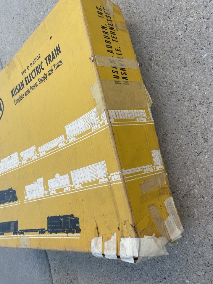 Kusan KMT Electric Train Set KF-126 Big O Gauge | eBay