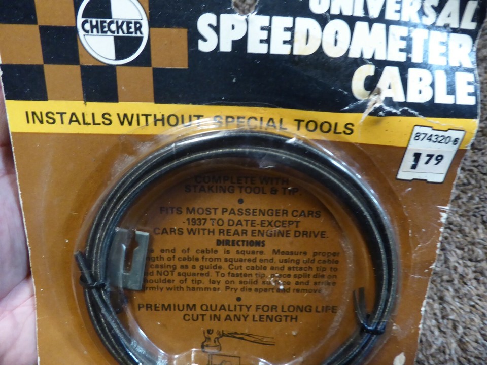 UNIVERSAL SPEEDOMETER CABLE CHECKER 874-320-6 & STAKING TOOL | eBay