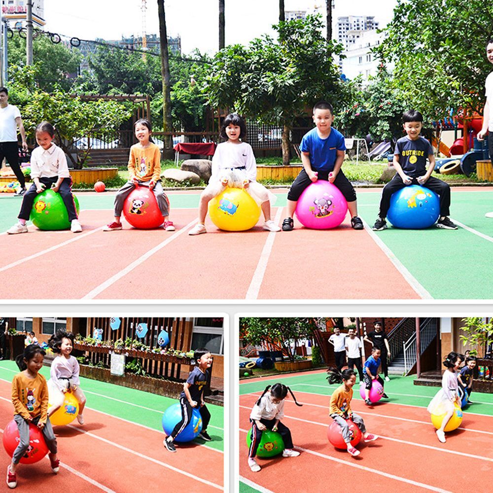 45CM Sports Jump Games Kids Space Hopper Bouncing Balls Hop Ball ...