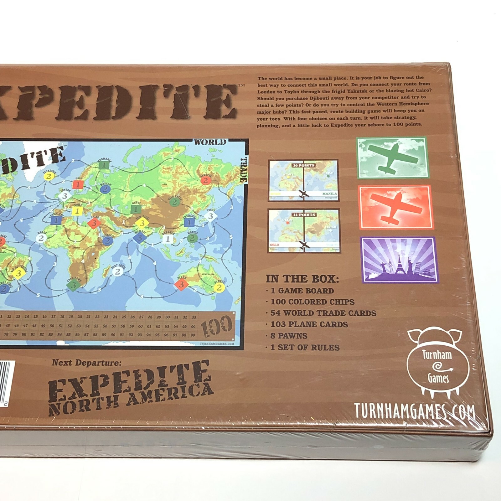 Expedite Board Game Kickstarter 1st Printing Strategy Turnham NEW ...