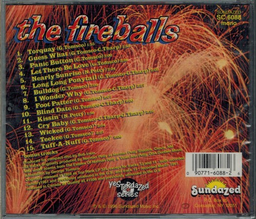 The Fireballs by The Fireballs CD 1996 Rock n Roll 90771608826| eBay