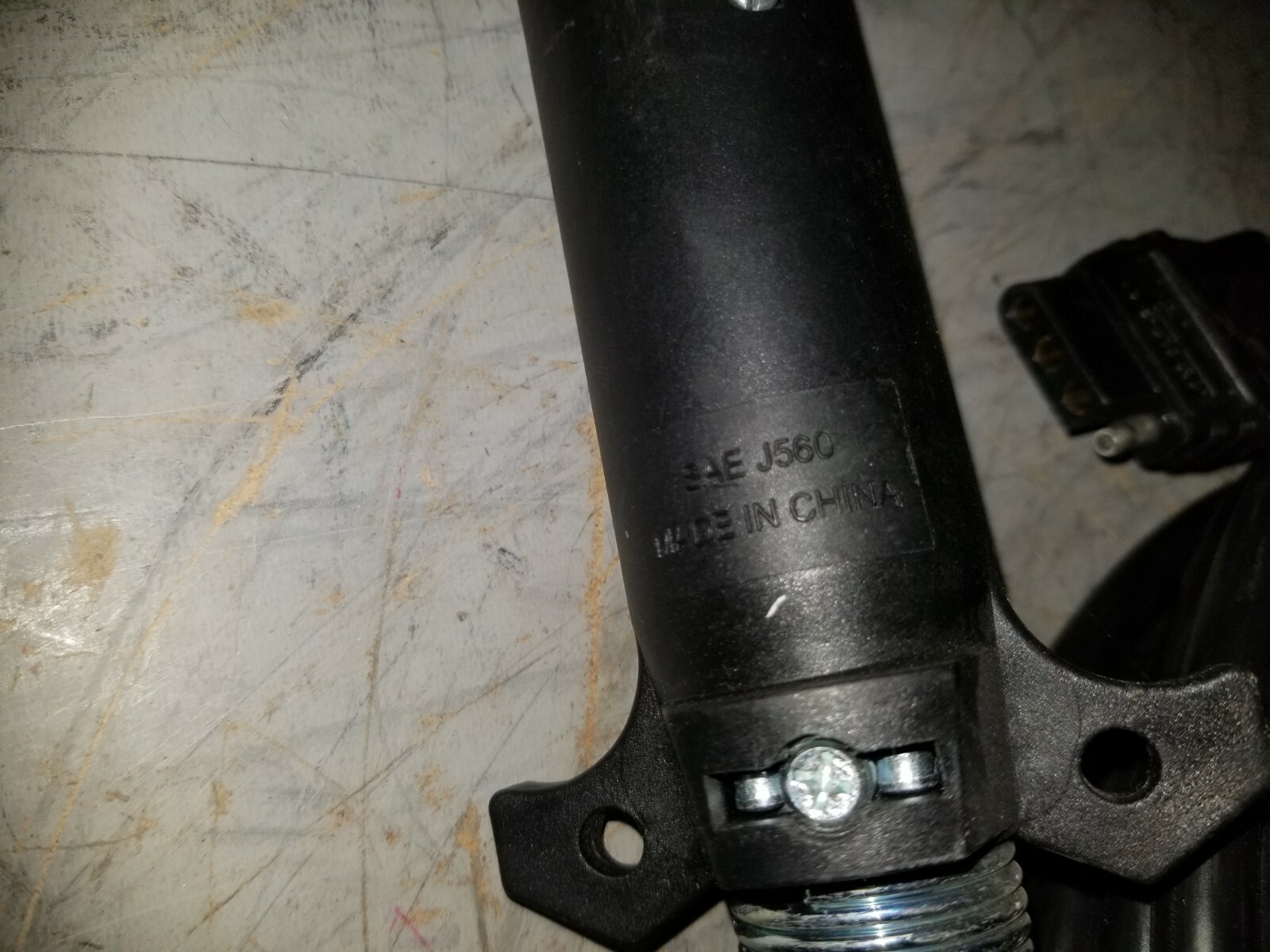 Wesbar 7-Pin Connector Trailer Plug Assembly, SAE J560, 2467909 | eBay