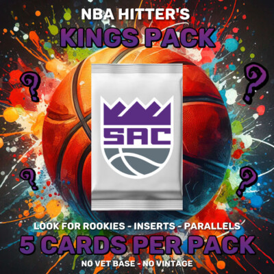 2018-25 NBA Hitters Wizards Mystery Pack - 5 Cards -Rookies, Inserts ...