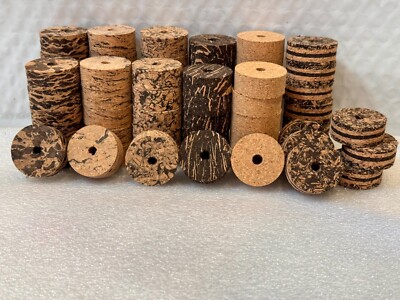Cork Rings, Top Selling Rings Burl Assortment, 72 Rings, 1 1/4" x 1/2 ...