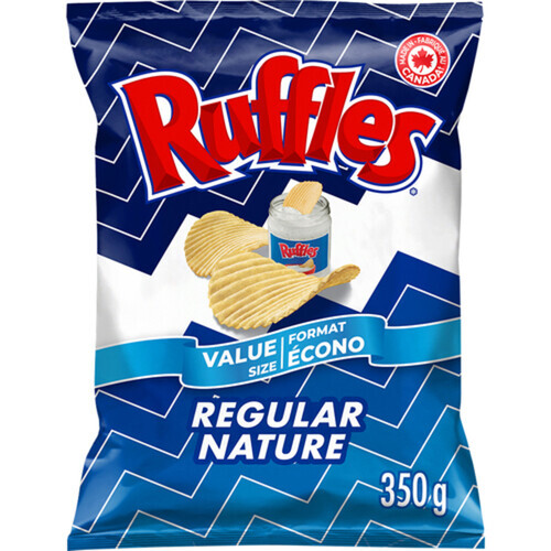 4-Pack Ruffles Potato Chips Regular 350 g | eBay