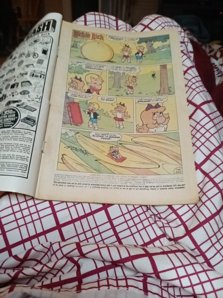 RICHIE RICH Vol.1 # 111 November 1971 (Harvey Comics) 🍒 bronze age ...