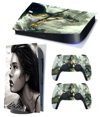 1st Edition PS5 Themed Decal Sticker Wrap For Disc Edition Console ...