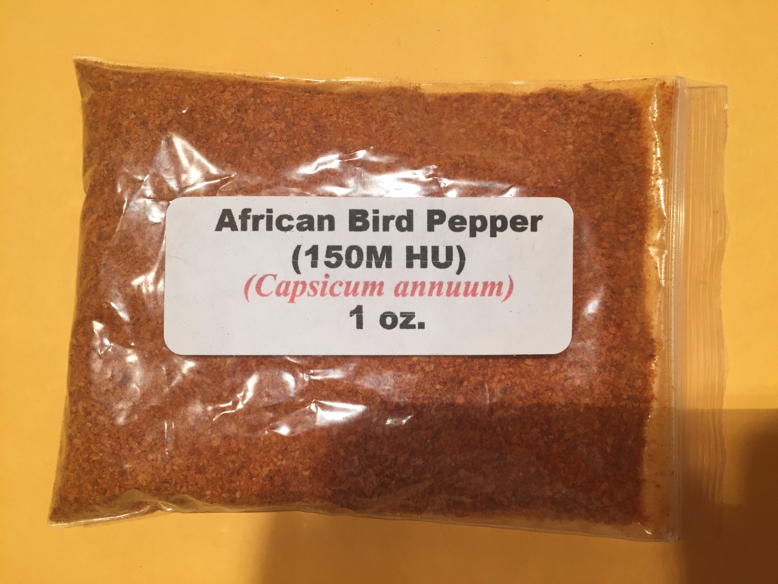1 oz. African Bird Pepper Powder 150m HU (Capsicum annuum) | eBay