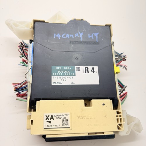 2014 TOYOTA CAMRY HYBRID MULTIPLEX COMPUTER CONTROL MODULE 89221-06210 ...