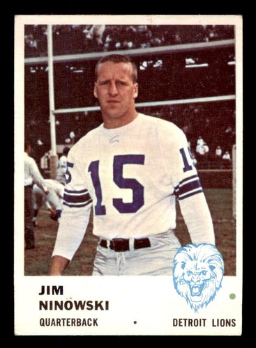 1961 Fleer Football #79 Jim Ninowski EX *e1 | eBay