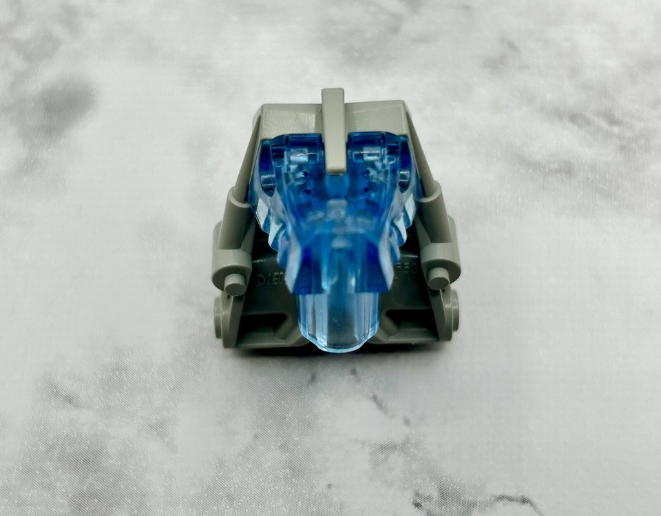 Lego Part Bionicle Head Connector Block Trans-Med Blue Eye / Brain ...