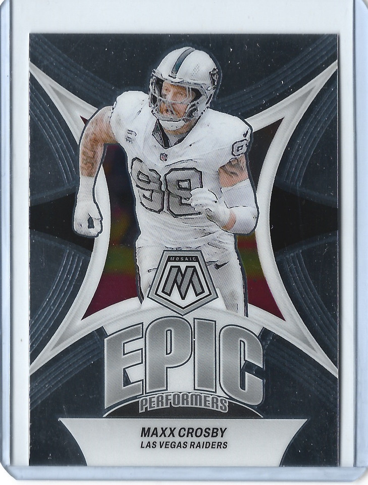 2024 Panini Mosaic - Maxx Crosby #EP-MC for sale | eBay