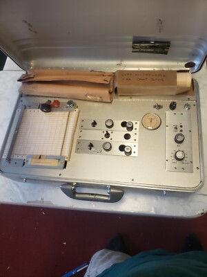 Vintage Stoelting Polygraph Lie Detector Test Machine uss 2f military ...