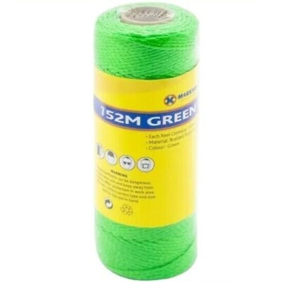 NEW 152M BUILDERS LINE ROPE STRING BUILDING BRICKLAYING BRICK HANDLE ...