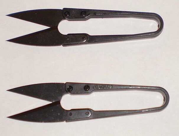 2 PCS. Sewing Thread Nippers Snippers Clippers Trimming Scissors First ...