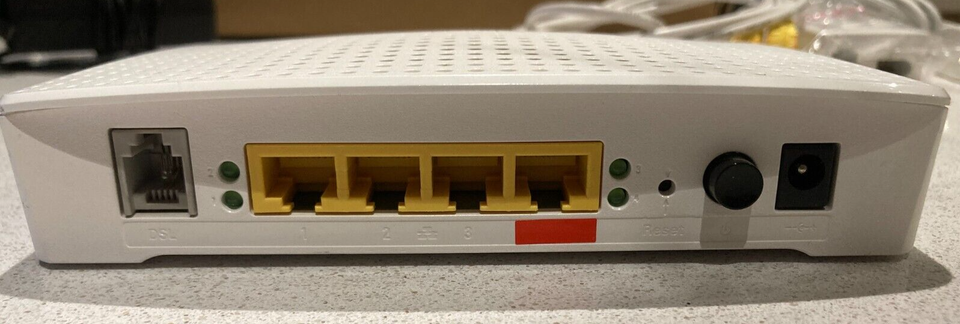 Technicolor Gateway TG582n Wifi Broadband Router Modem ADSL2 w/ All ...